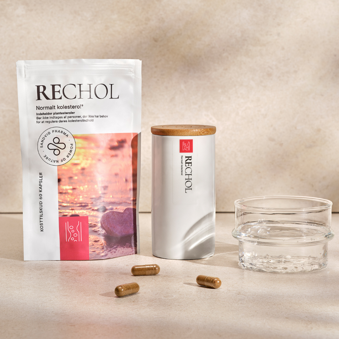 RECHOL - Få naturlig hjælp til dit kolesterol | Bestil i dag!